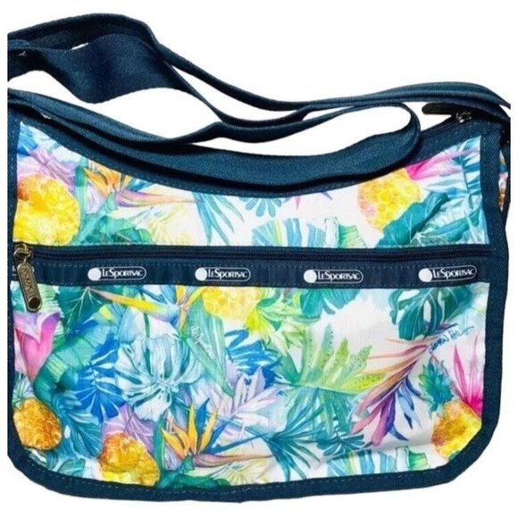 Lesportsac | Bags | Lesportsac Lauren Roth Hawaiian Deluxe Everyday ...